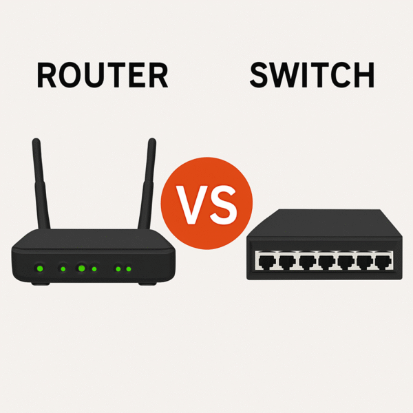 Router vs switch – czym się różnią i kiedy potrzebujesz obu?